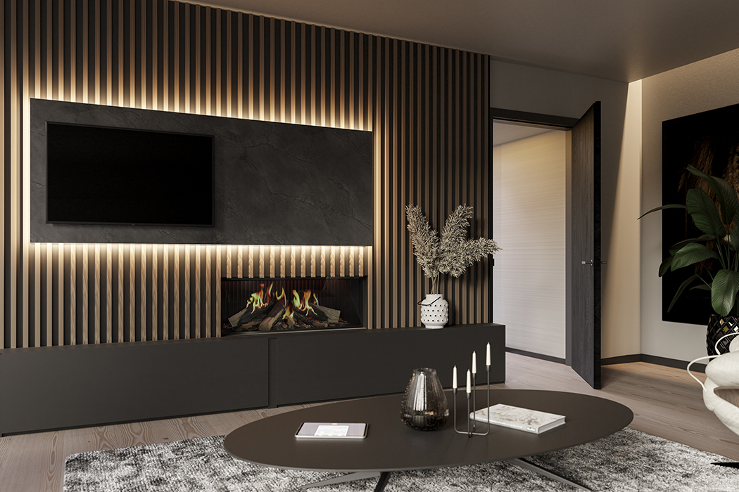 Foyer électrique DRU VERTUO 100 EVOLVE